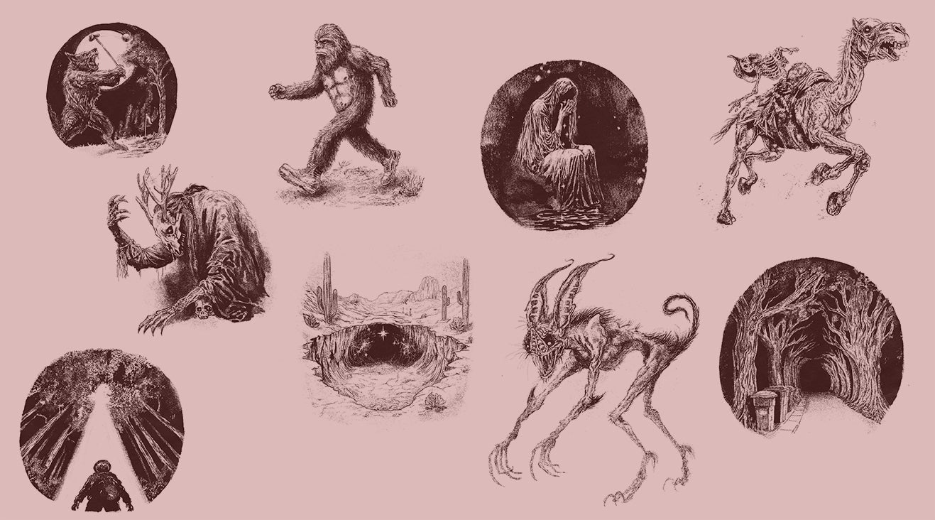 mythical creatures list a z