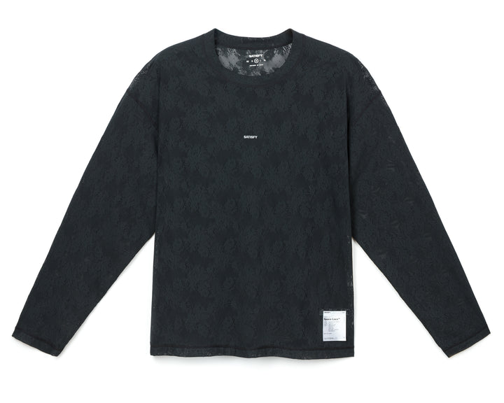 SpaceLace™ Long Tee - Black – SATISFY