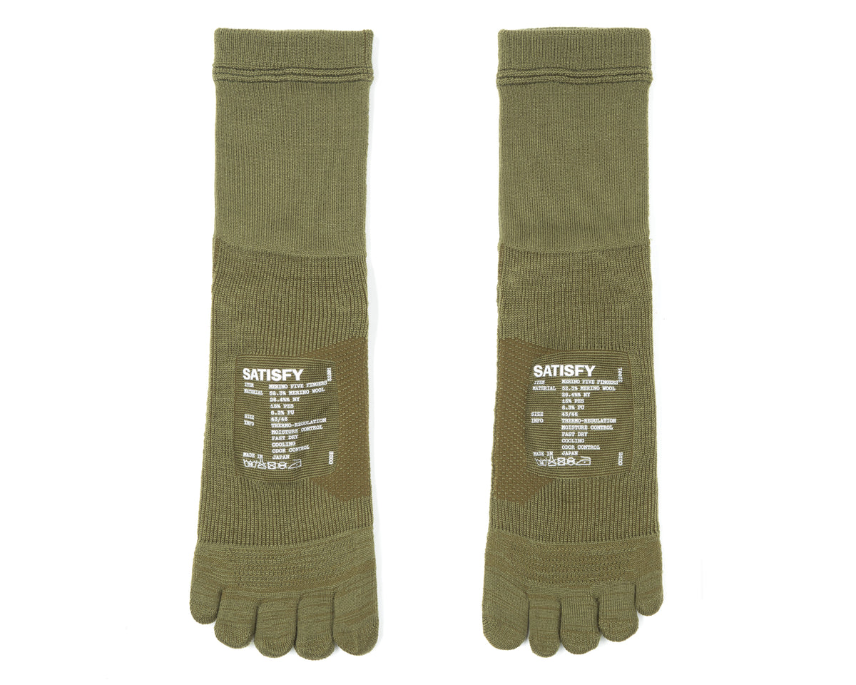 Merino Five-Finger Toe Socks – SATISFY