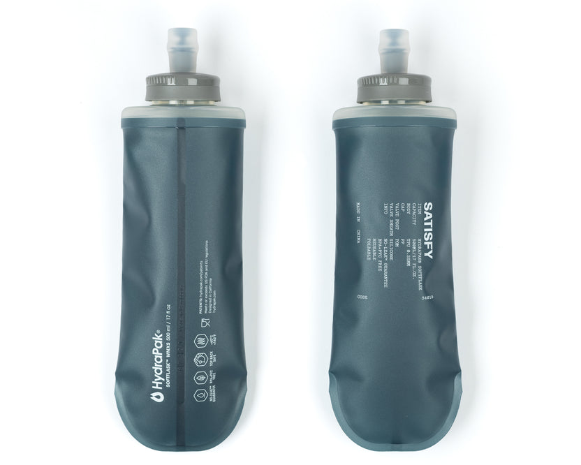 HydraPak® Soft Flask 500ml 2‑Pack – SATISFY